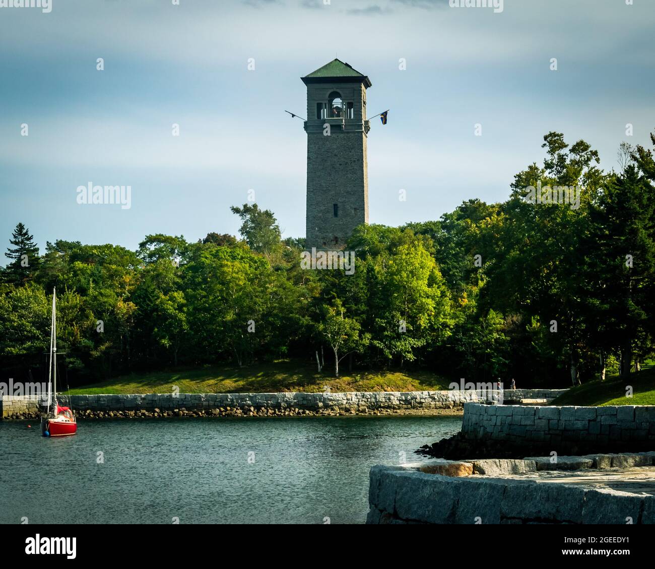 Dingle Memorial Tower over looking Sir Sandford Fleming Park in the ...