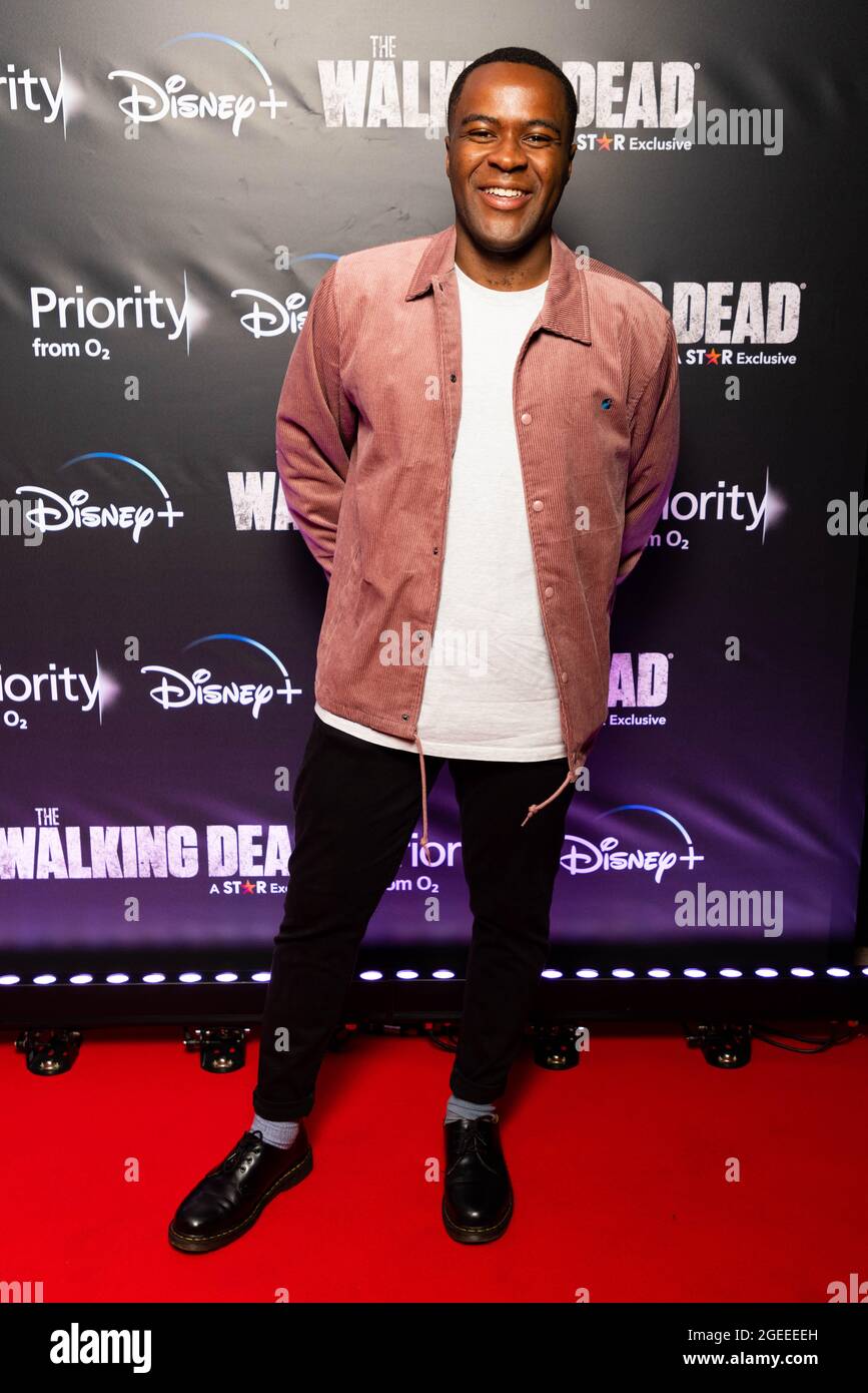 EDITORIAL USE ONLY Liam Charles attends the red carpet premiere of the ...