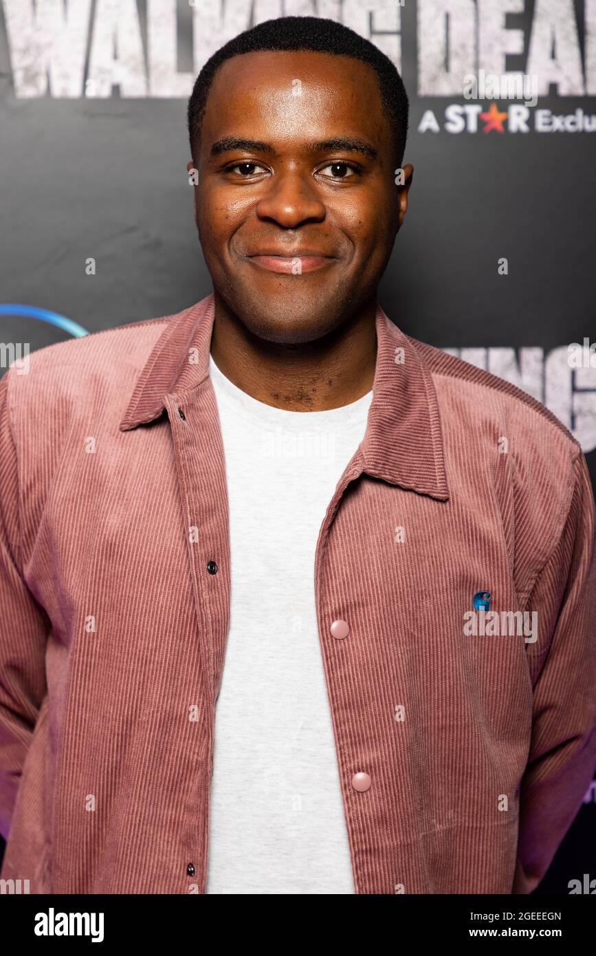 EDITORIAL USE ONLY Liam Charles attends the red carpet premiere of the ...