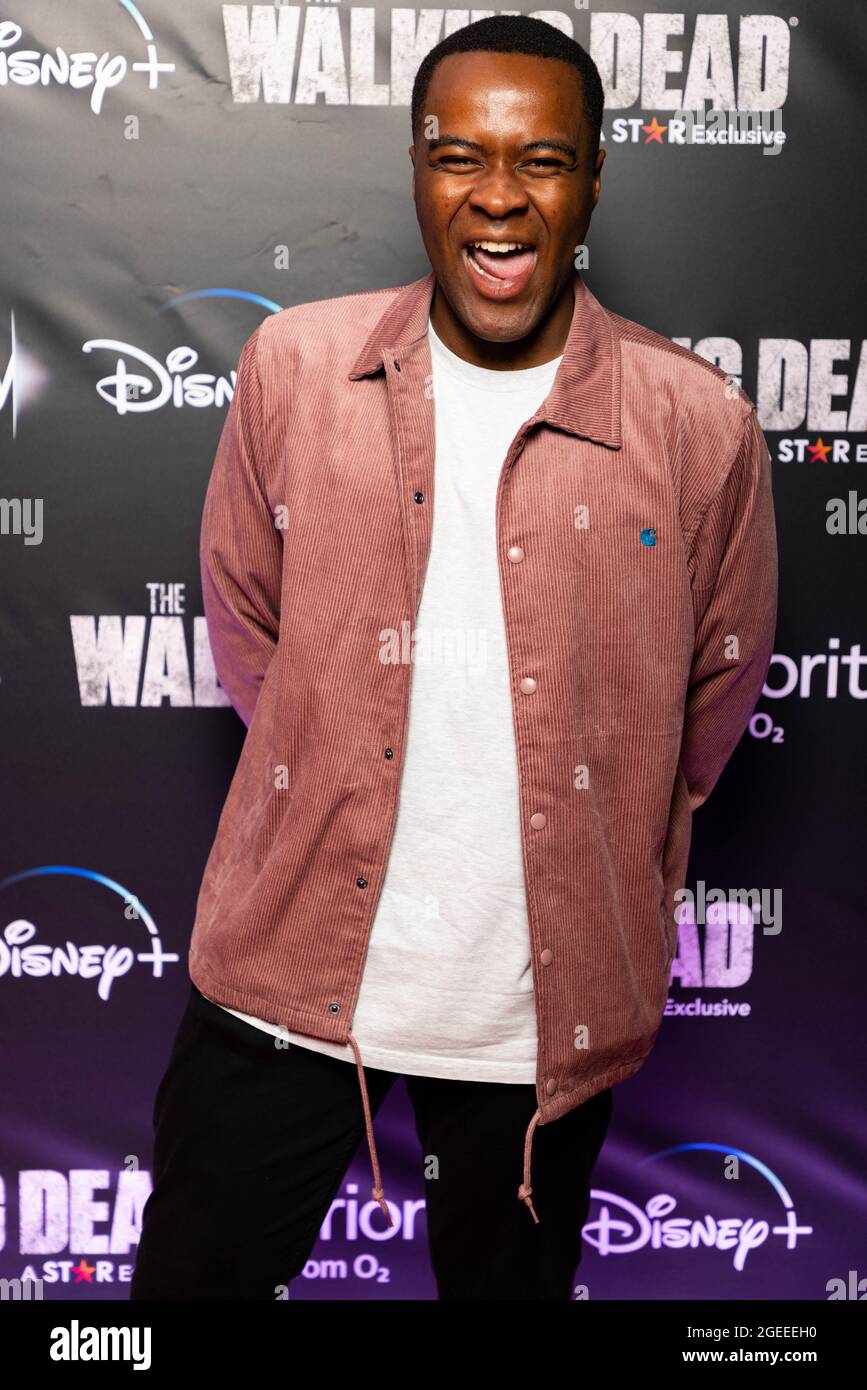 EDITORIAL USE ONLY Liam Charles attends the red carpet premiere of the ...