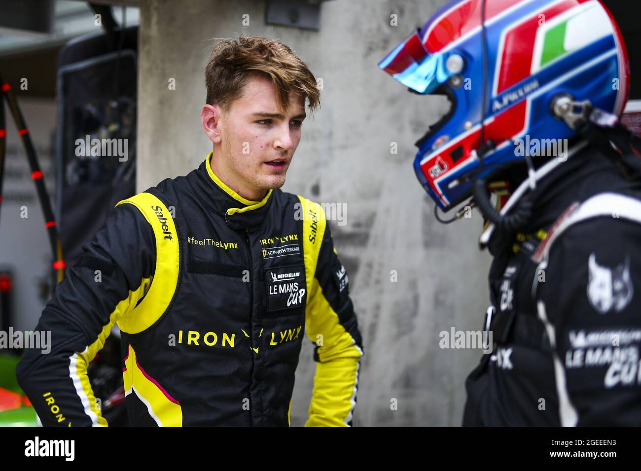 Le Mans, France. 19th Aug, 2021. Sargeant Logan (usa), Iron Lynx ...