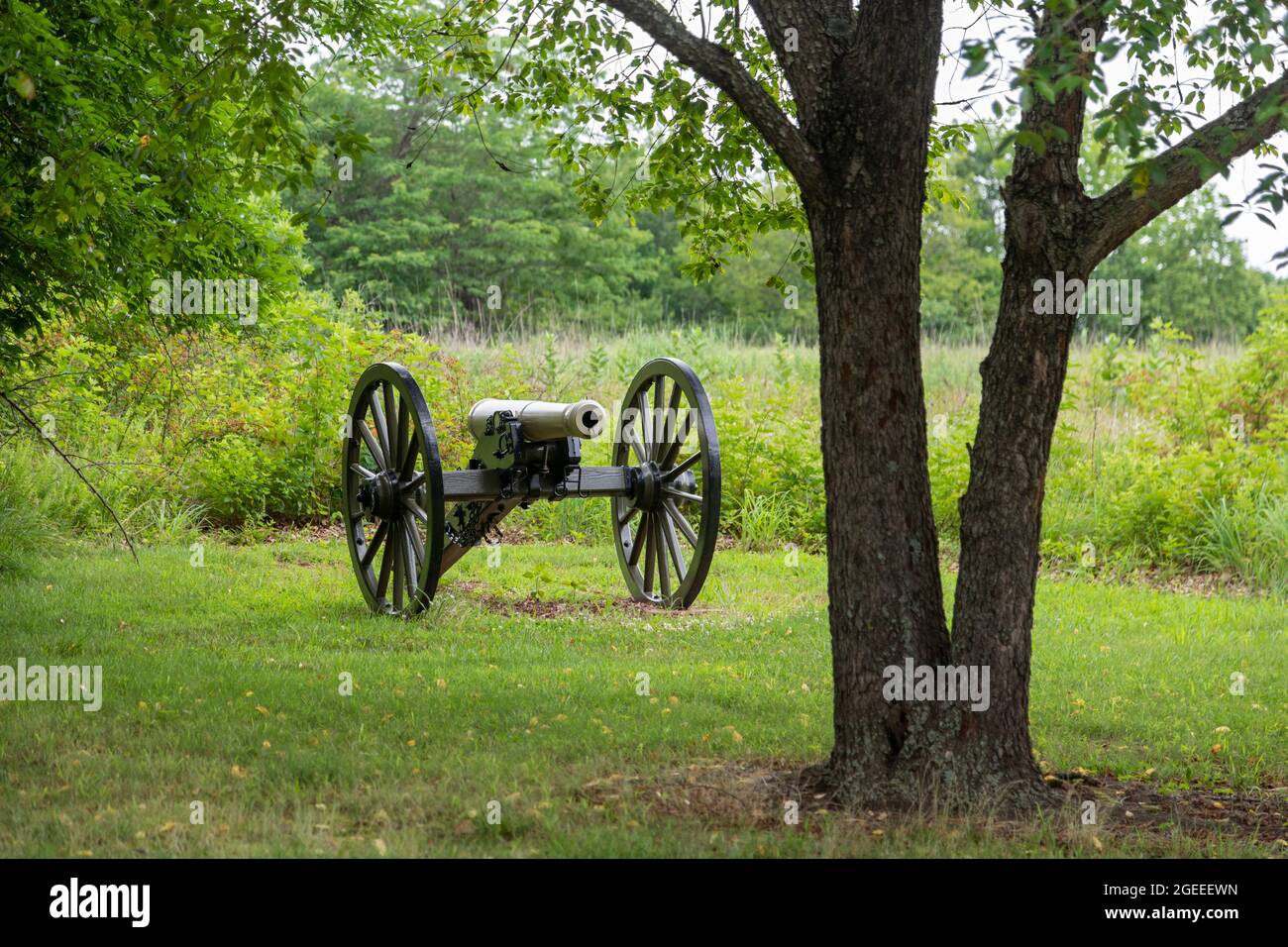 Republic, Missouri - Artillery on Bloody Hill at Wilson's Creek ...