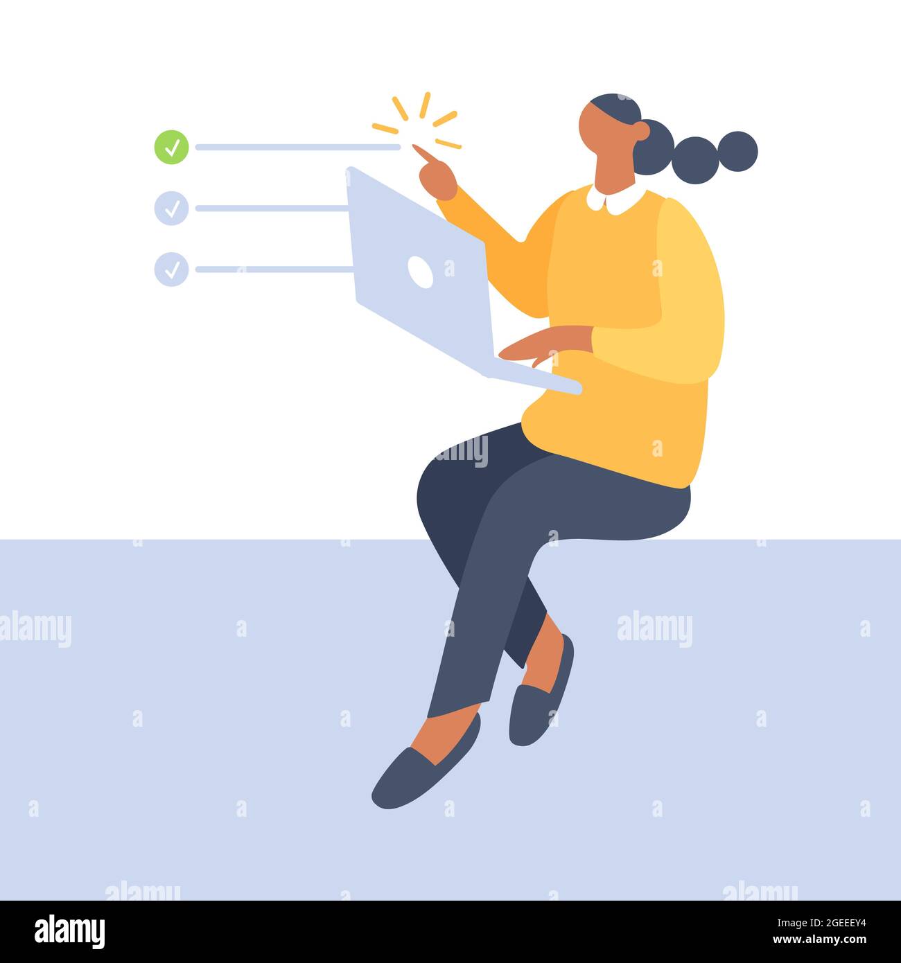 Completing task hi-res stock photography and images - Alamy