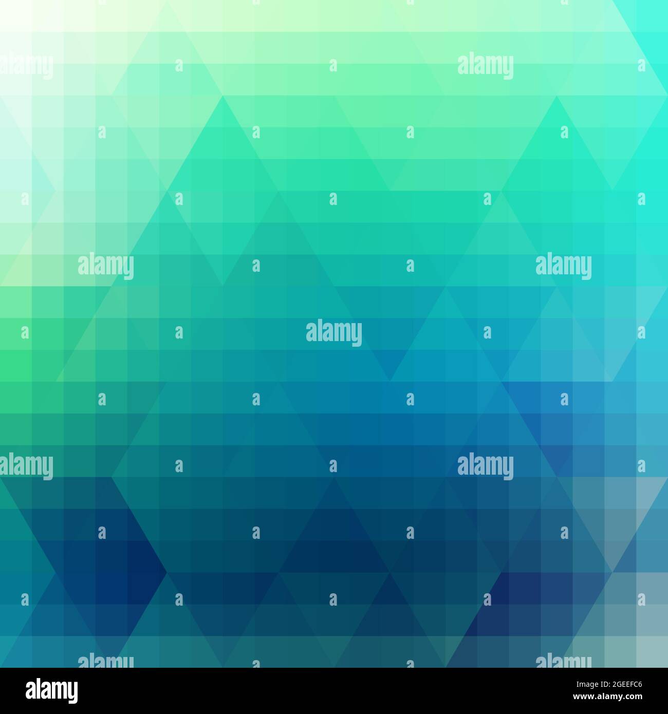 Abstract blue and turquoise geometric background with triangles ...