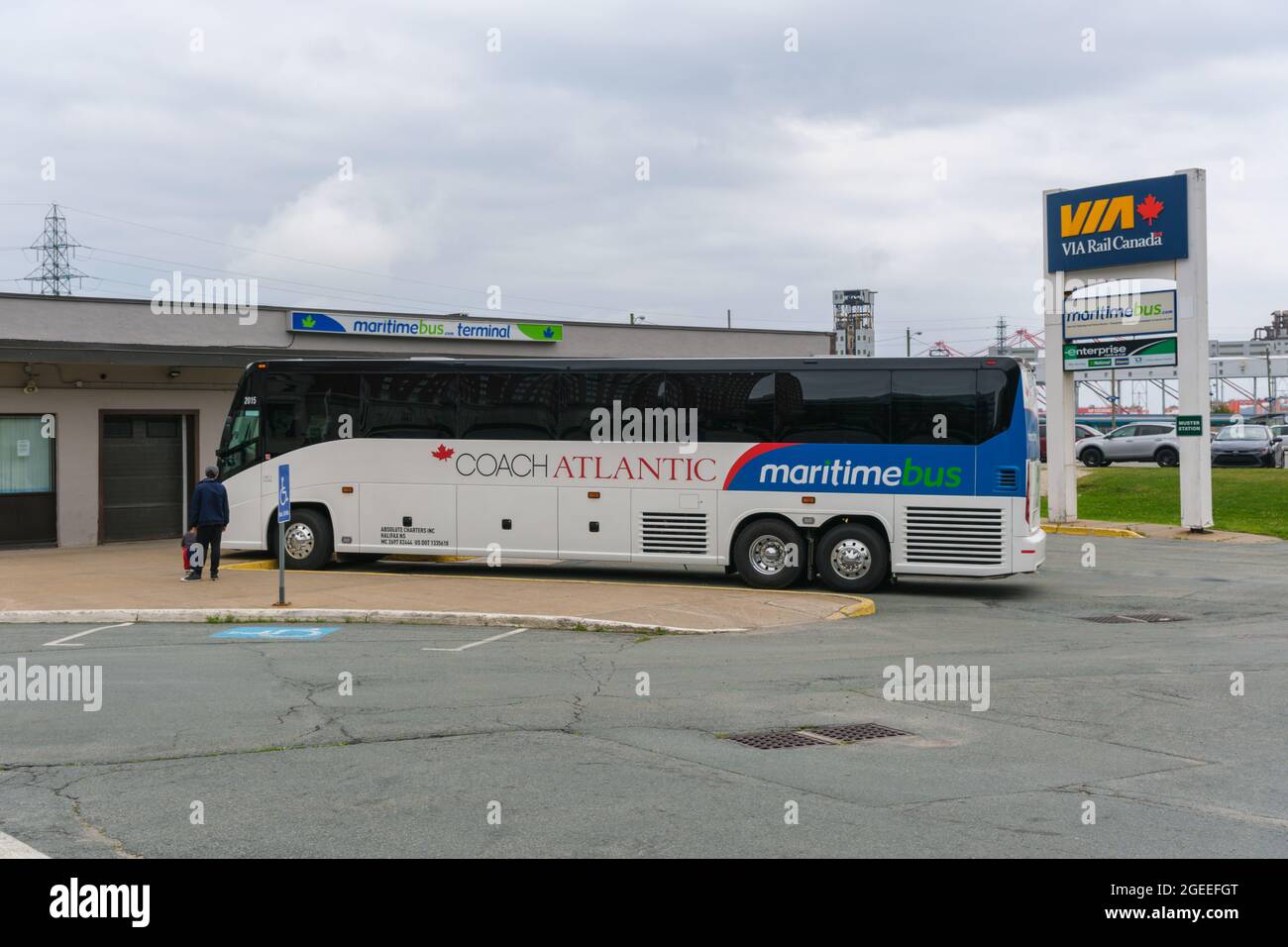 Halifax, Canada - 9 August 2021: Maritime Bus Terminal Stock Photo - Alamy