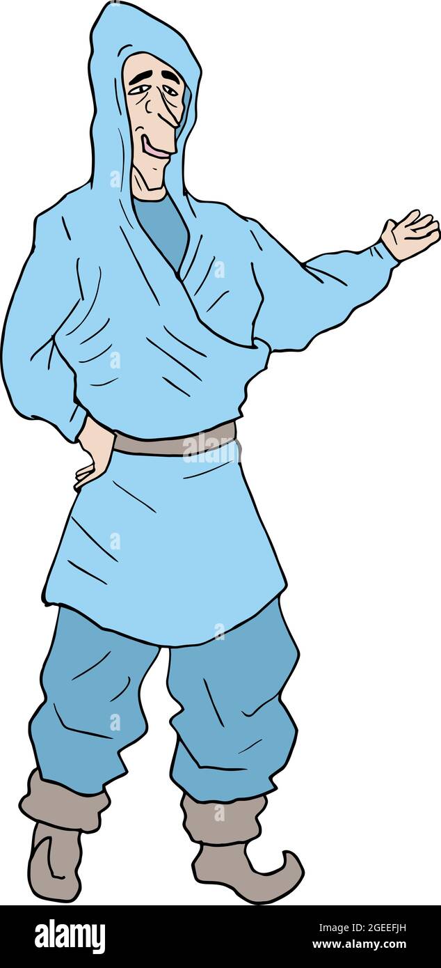 Funny druid man Stock Vector Image & Art - Alamy