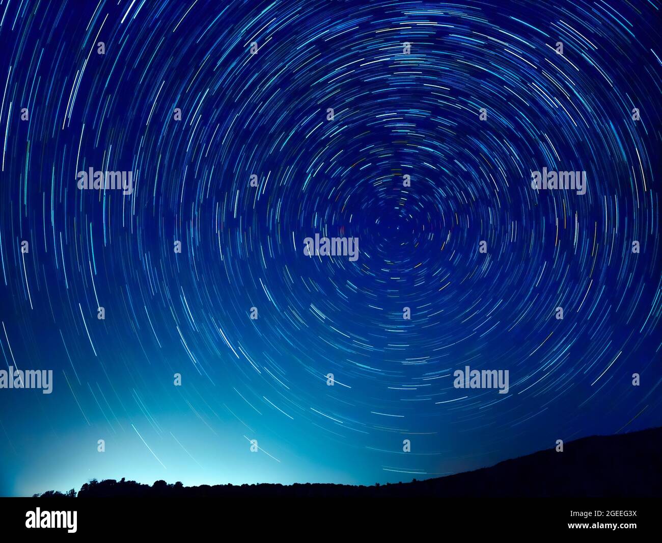 Vortex star trails hi-res stock photography and images - Alamy