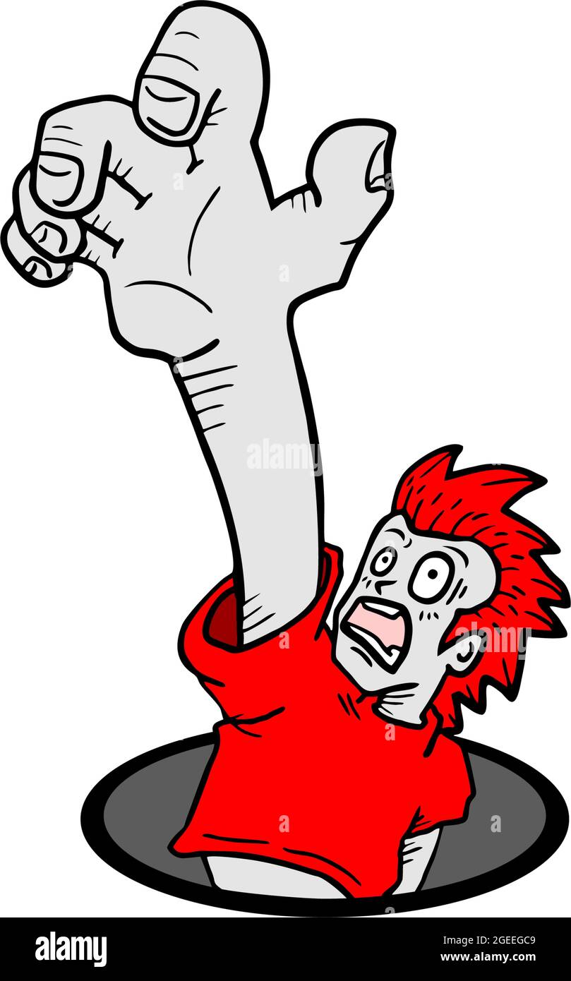 fall in hole Stock Vector Image & Art - Alamy