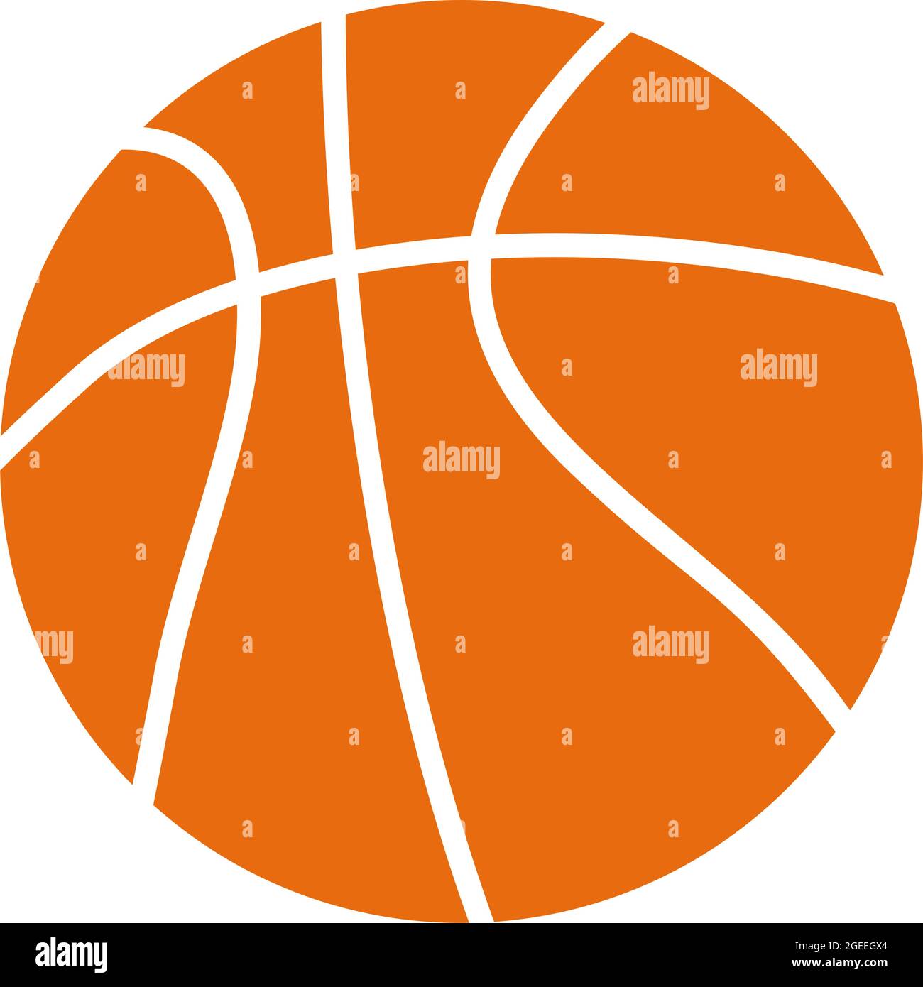 Basketball circle Stock Vector Images - Alamy