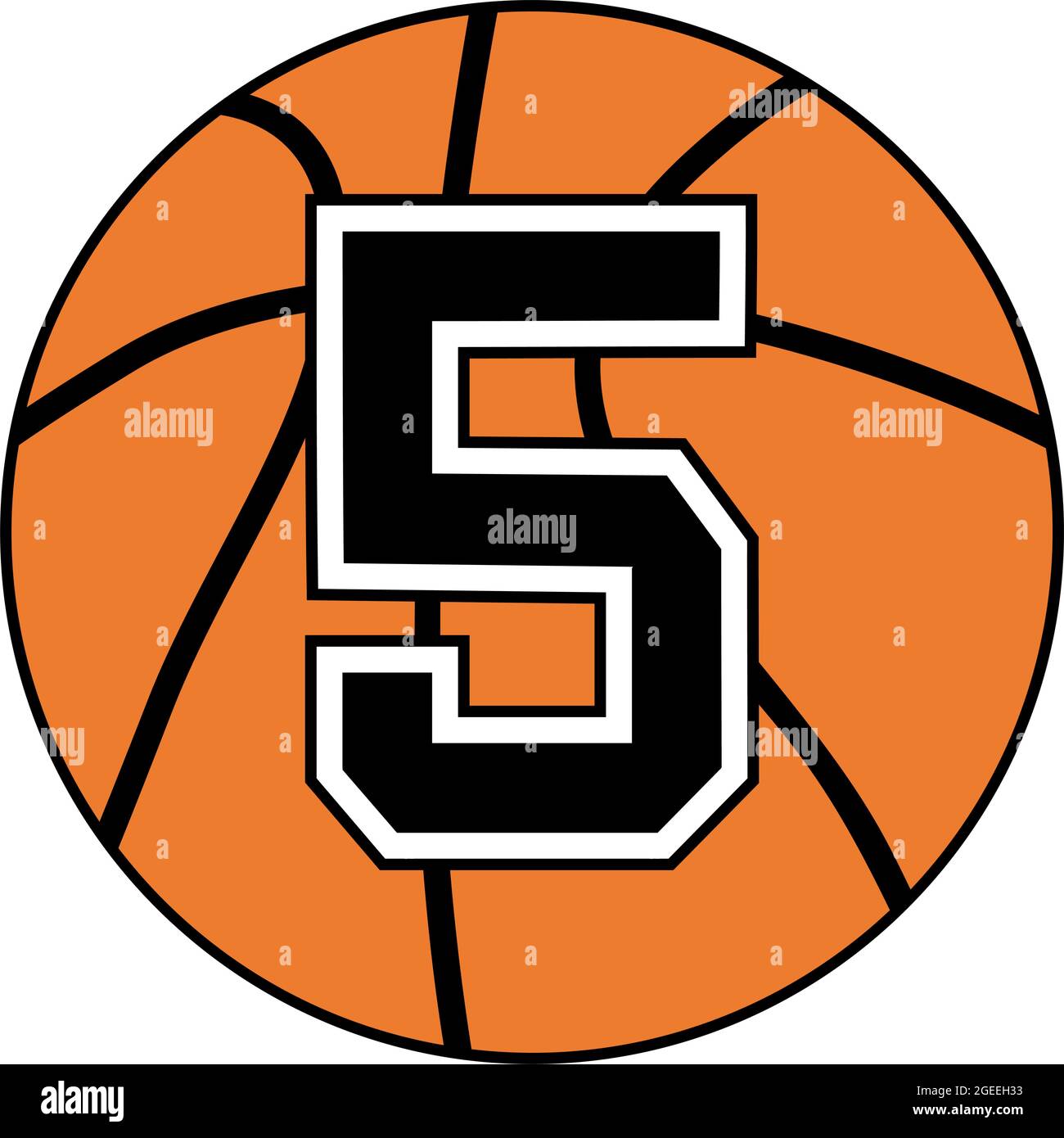 basket ball symbol design Stock Vector Image & Art - Alamy