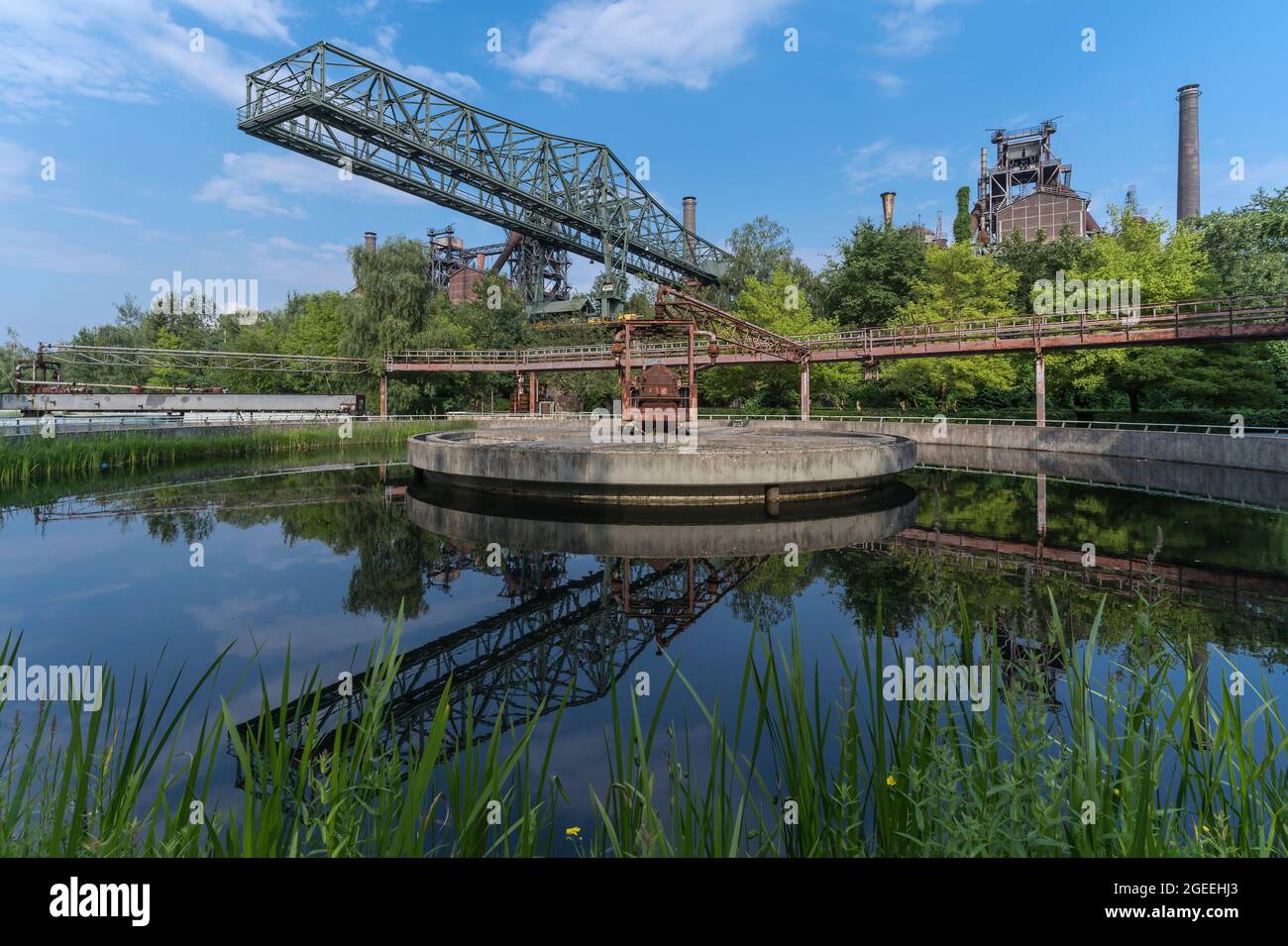 Historic steel melting facility in Duisburg Stock Photo - Alamy