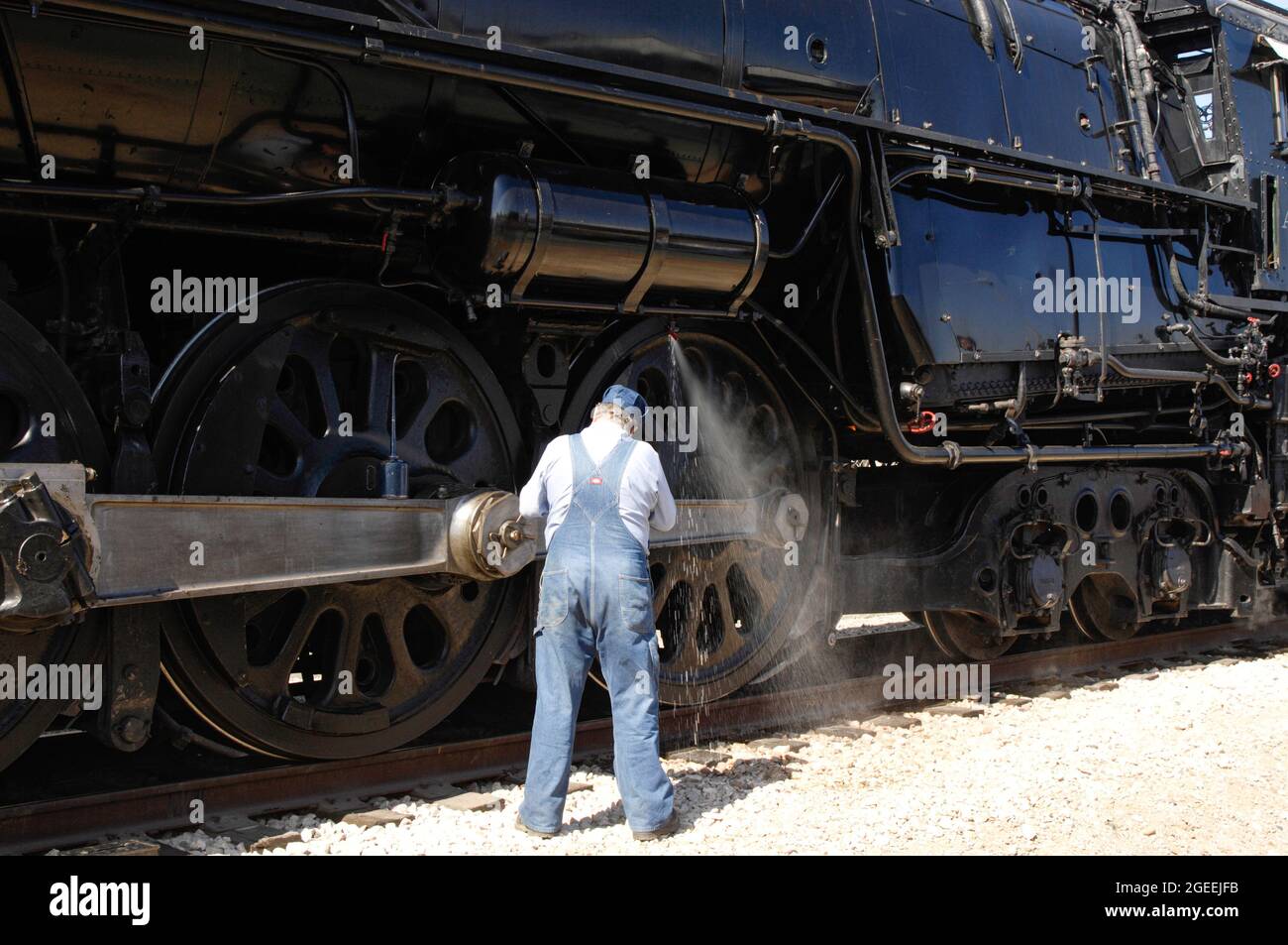 Atsf steam locomotive hi-res stock photography and images - Alamy