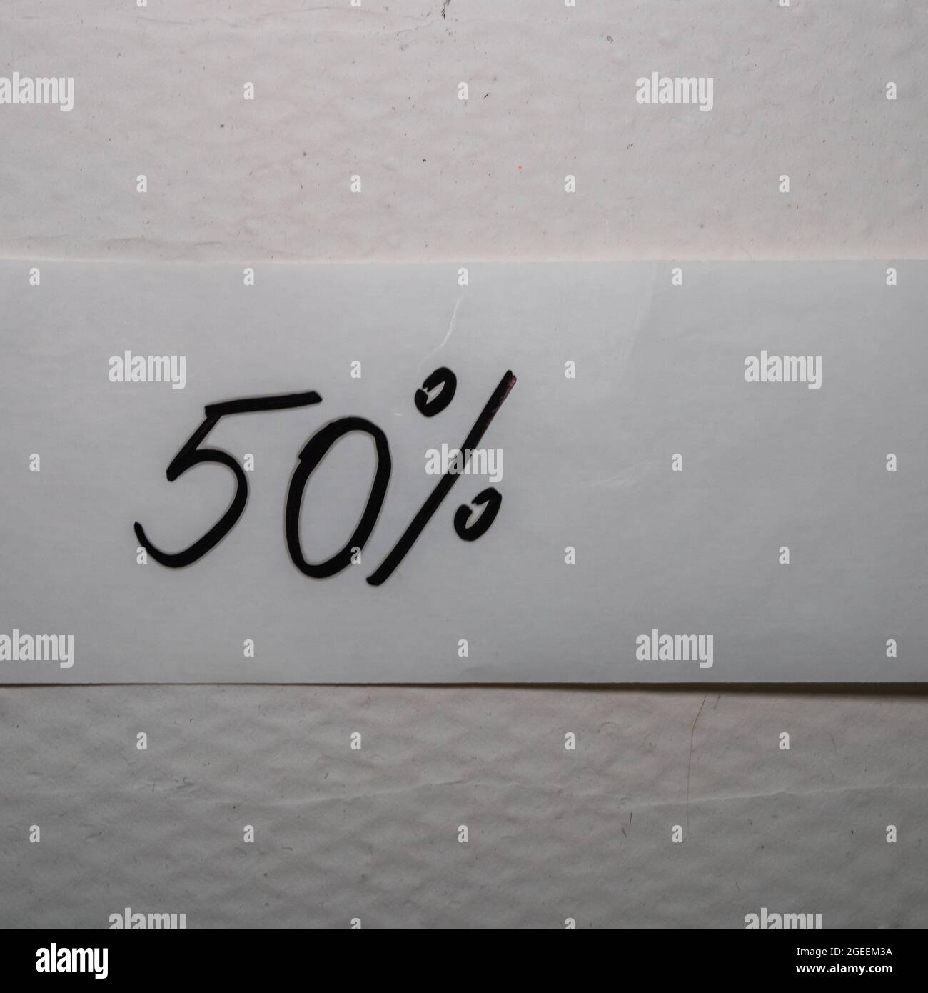 Handwritten notes on white note paper Stock Photo - Alamy