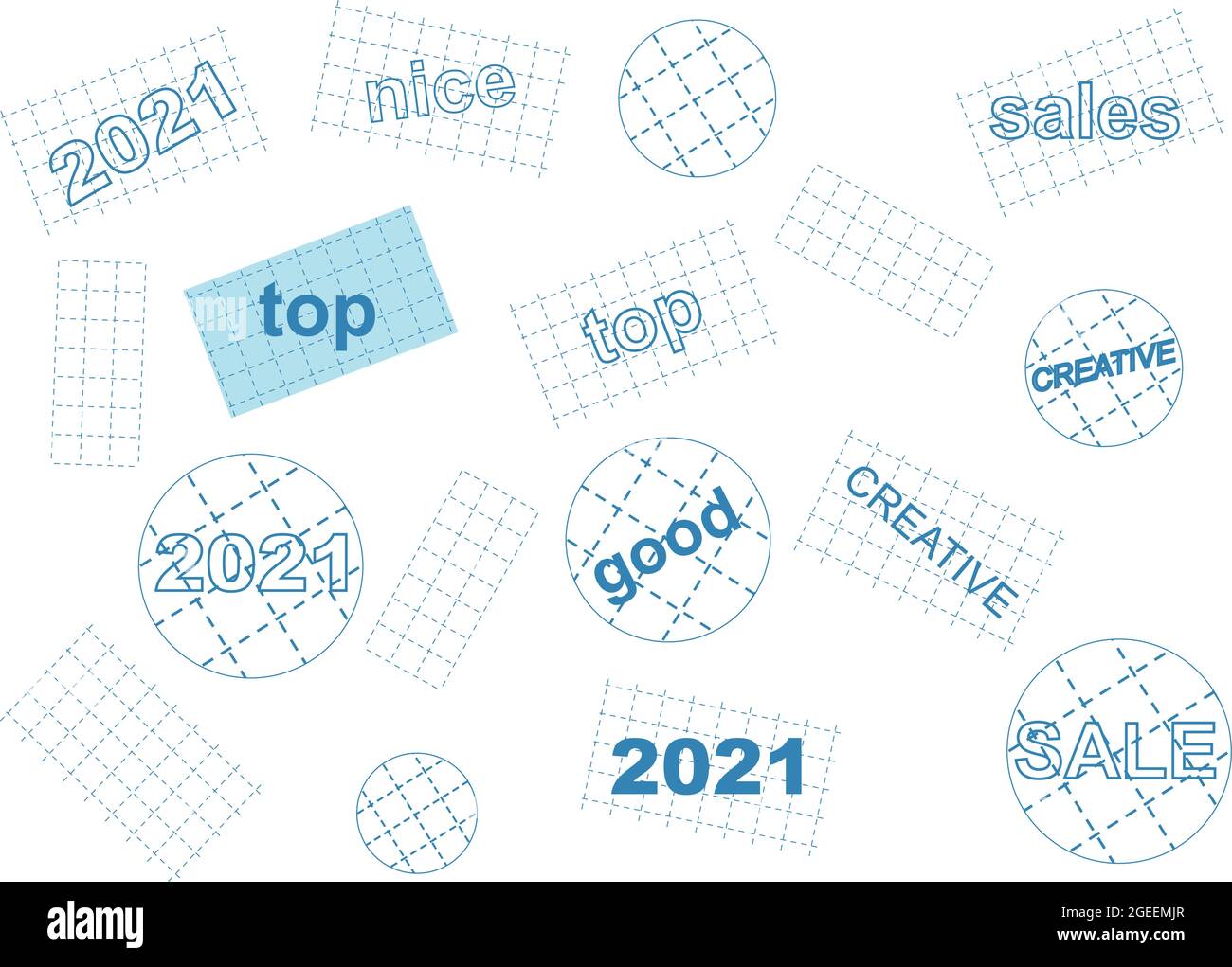 Set stickers Stock Vector Images - Alamy