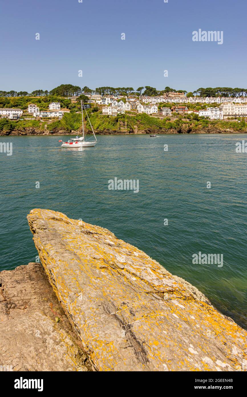 Fowey estuary rocks hi-res stock photography and images - Alamy