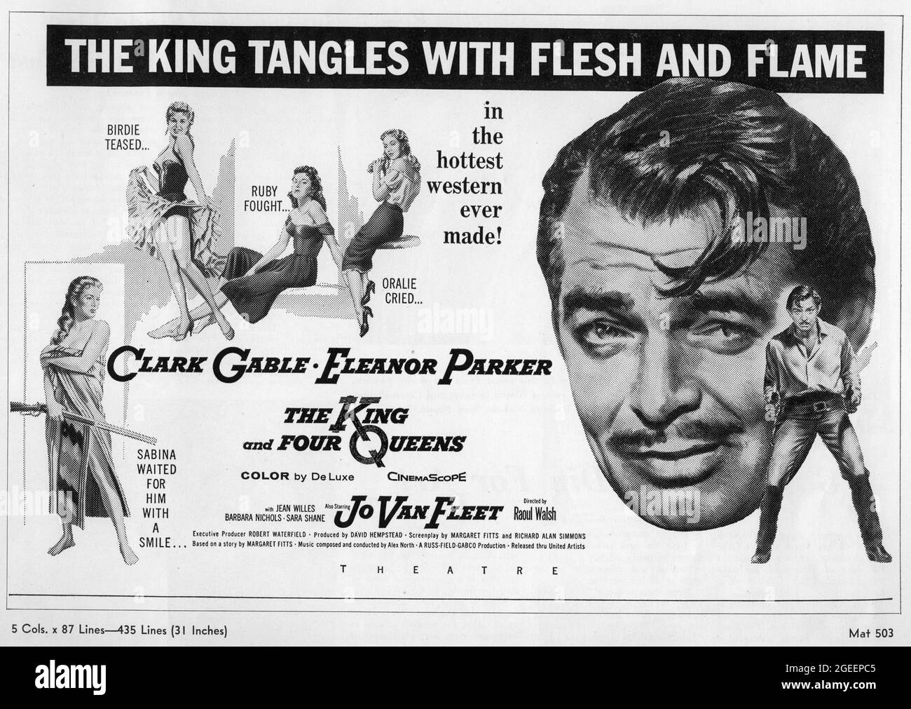 Eleanor parker clark gable hi-res stock photography and images - Alamy