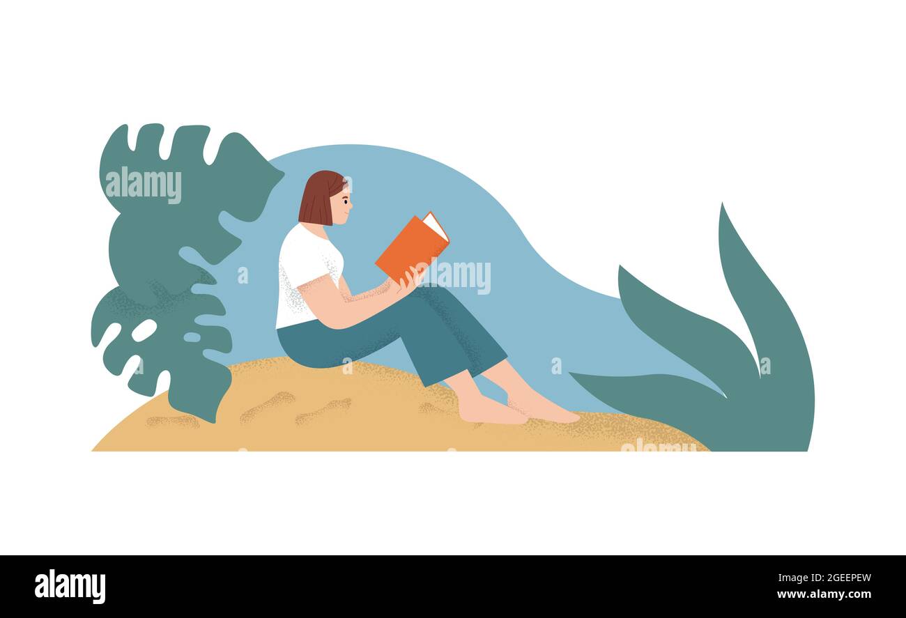 Textbook island Stock Vector Images - Alamy
