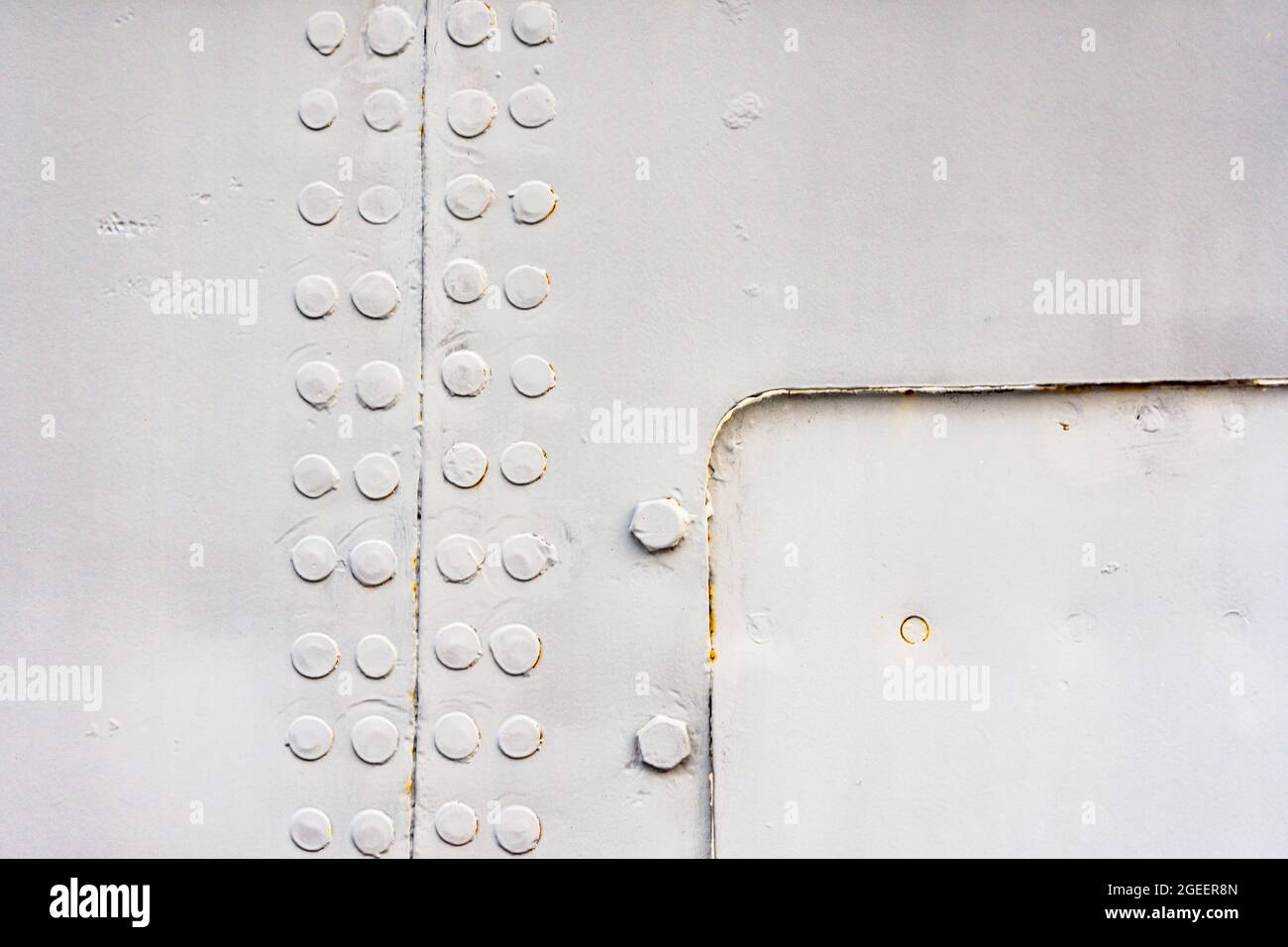 Closeup of the ship wall details Stock Photo - Alamy