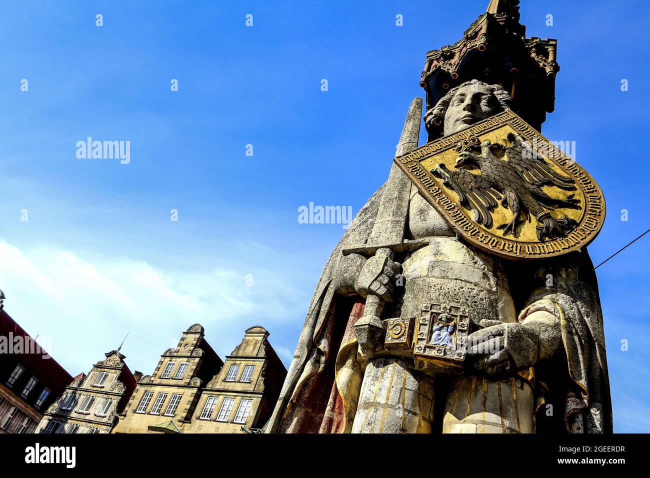 Bremer Roland Statue Stock Photo - Alamy