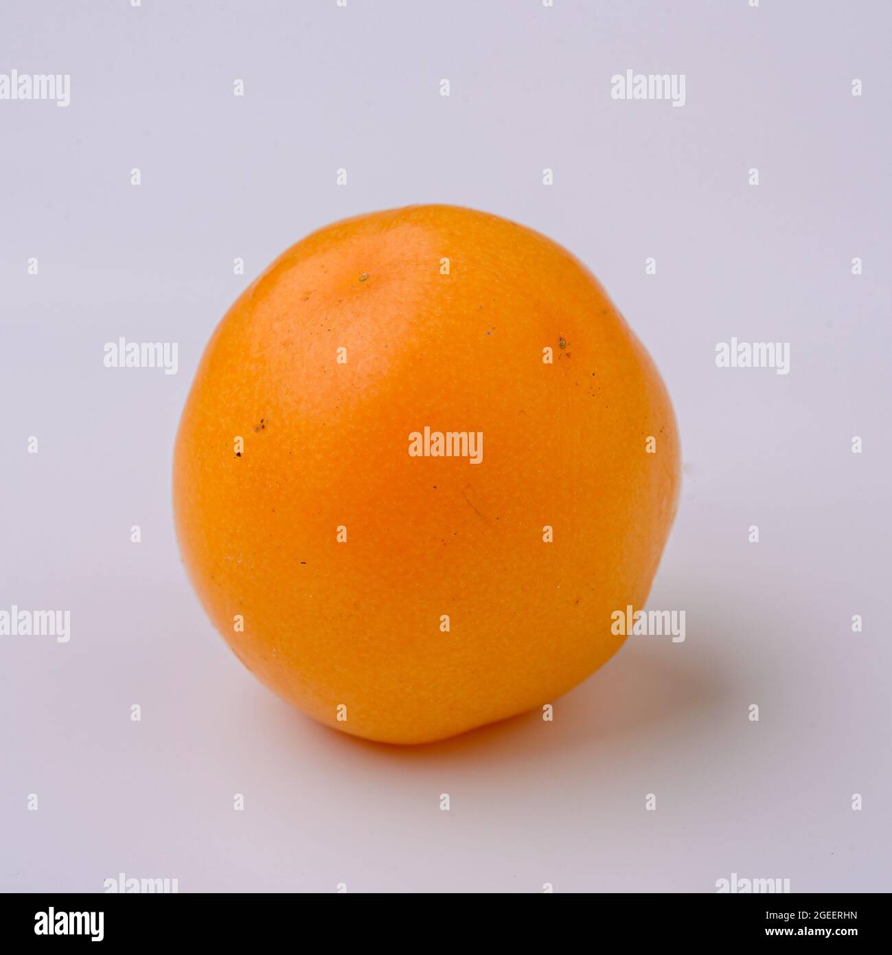 Caja Brazilian fruit on white background Stock Photo - Alamy