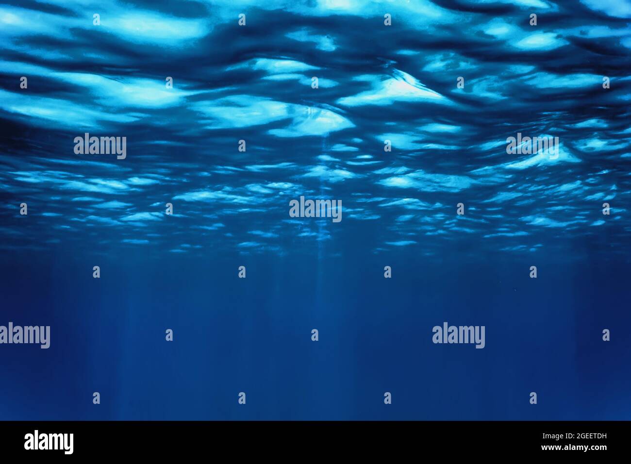 Water Surface From Underwater