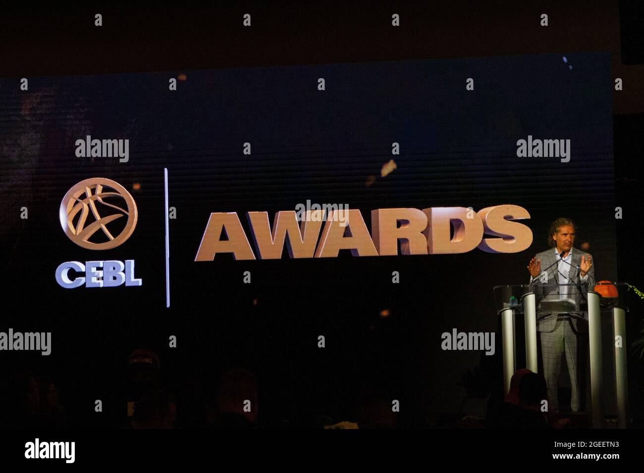 Cebl championship trophy hi-res stock photography and images - Alamy