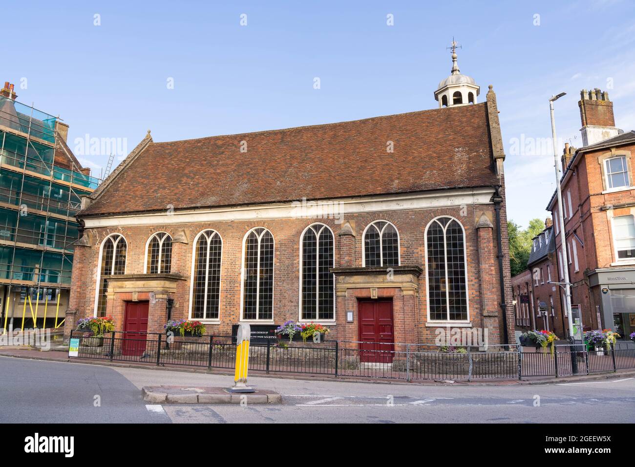 Church of England parish church at Tunbridge well Kent England UK Stock ...