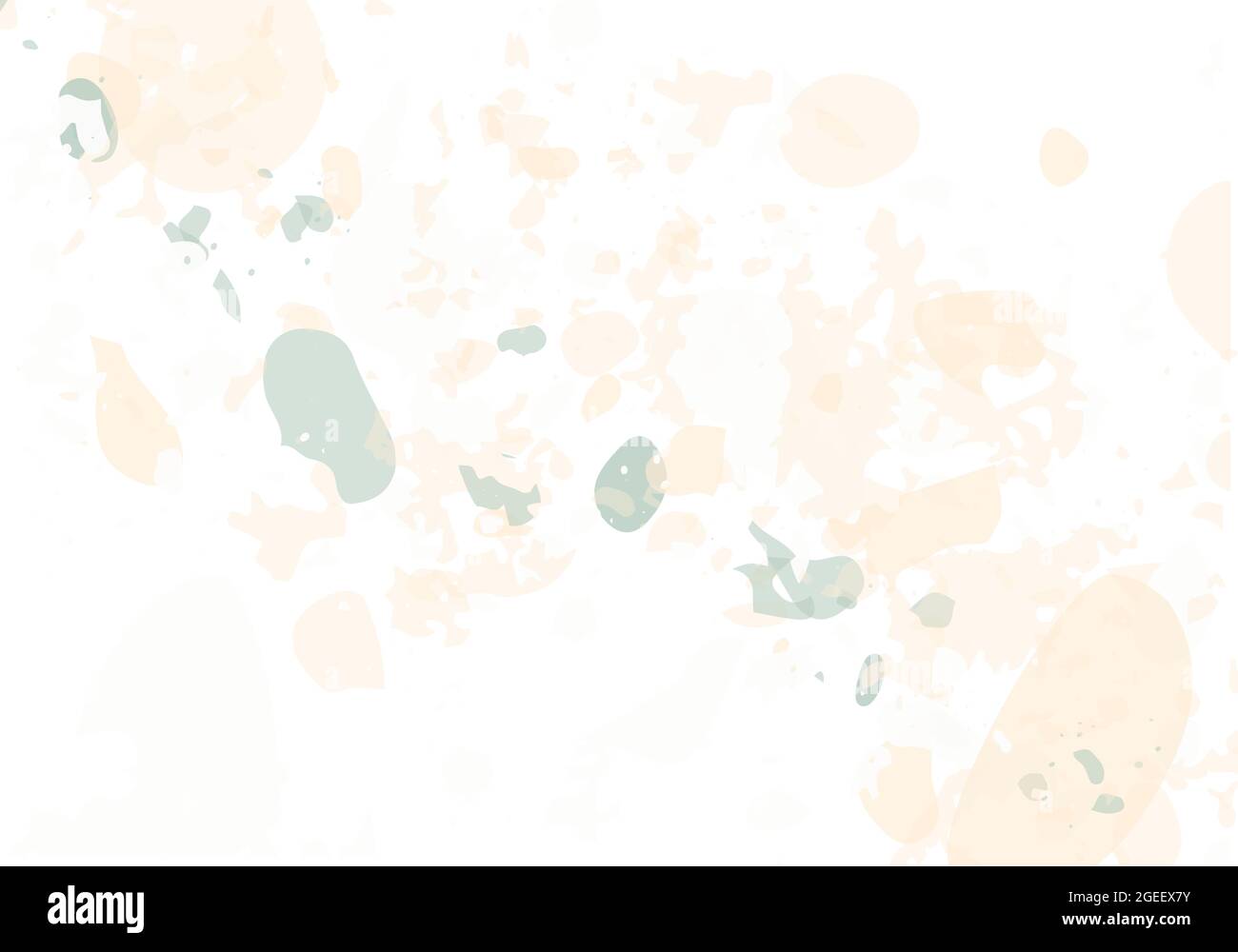 Terrazzo modern abstract template. Orange and grey texture of classic ...