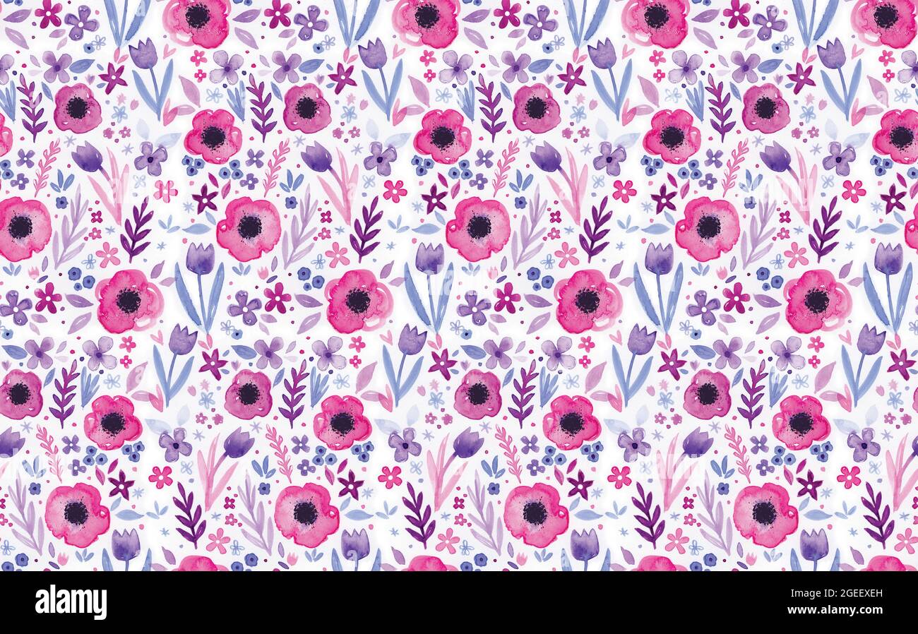 Ditsy Floral Pattern High Resolution Stock Photography and Images - Alamy