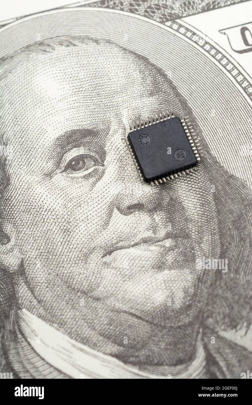 Small VSLI Solution IC / integrated circuit chip (audio codec decoder ...