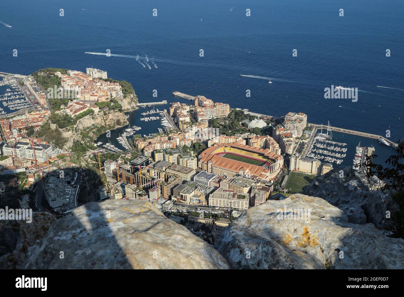 Monaco, Monaco, 17th August 2021. A general view of the stadium from ...