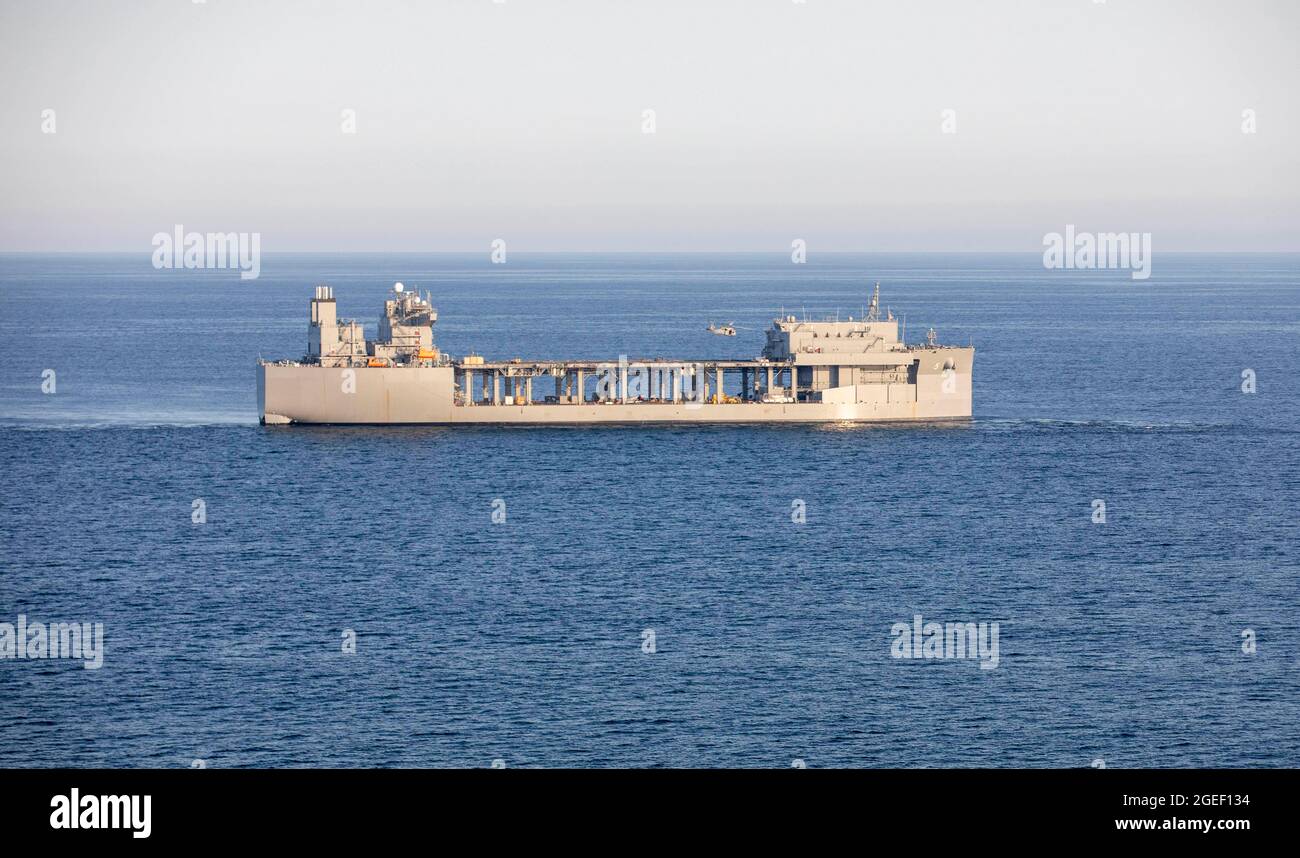 210813-N-LR905-1292 PACIFIC OCEAN (Aug. 13, 2021) – Expeditionary sea ...