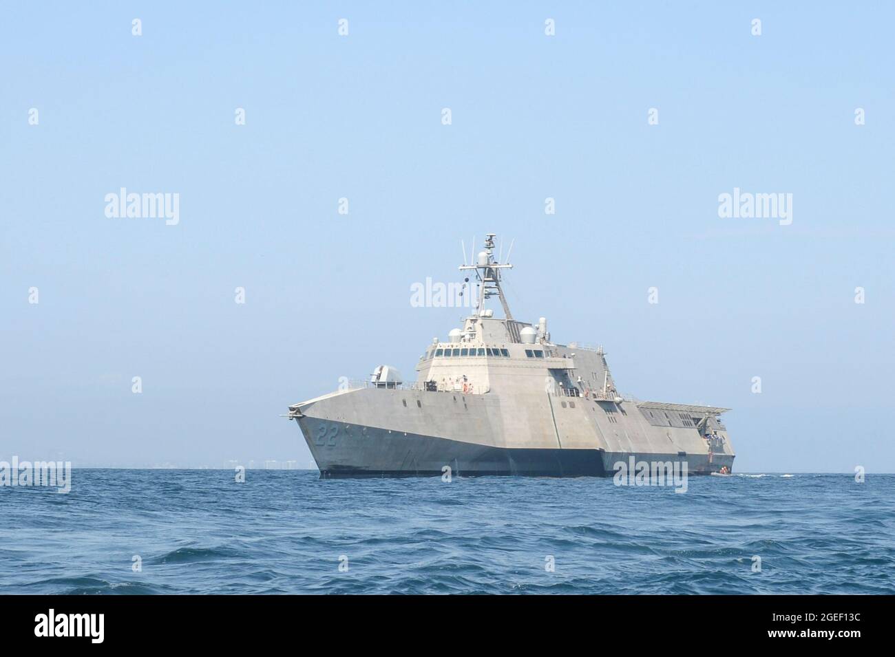 210816-N-ZS023-1134 PACIFIC OCEAN (Aug. 16, 2021) The Independence ...