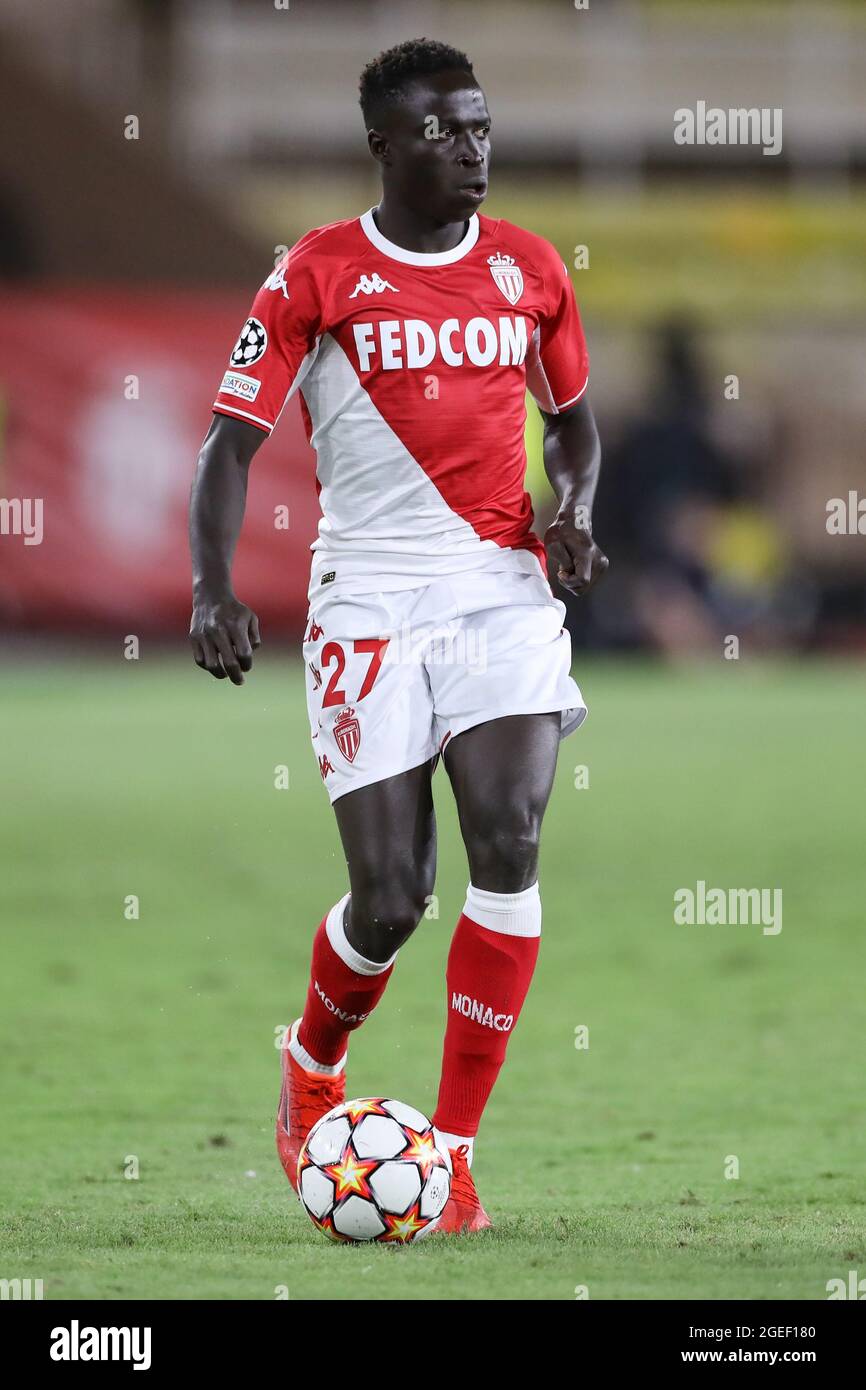 Monaco, Monaco, 17th August 2021. Krepin Diatta of AS Monaco during the ...