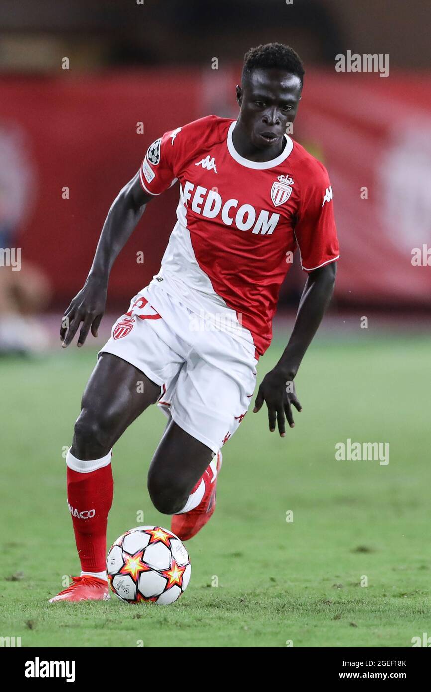 Monaco, Monaco, 17th August 2021. Krepin Diatta of AS Monaco during the ...