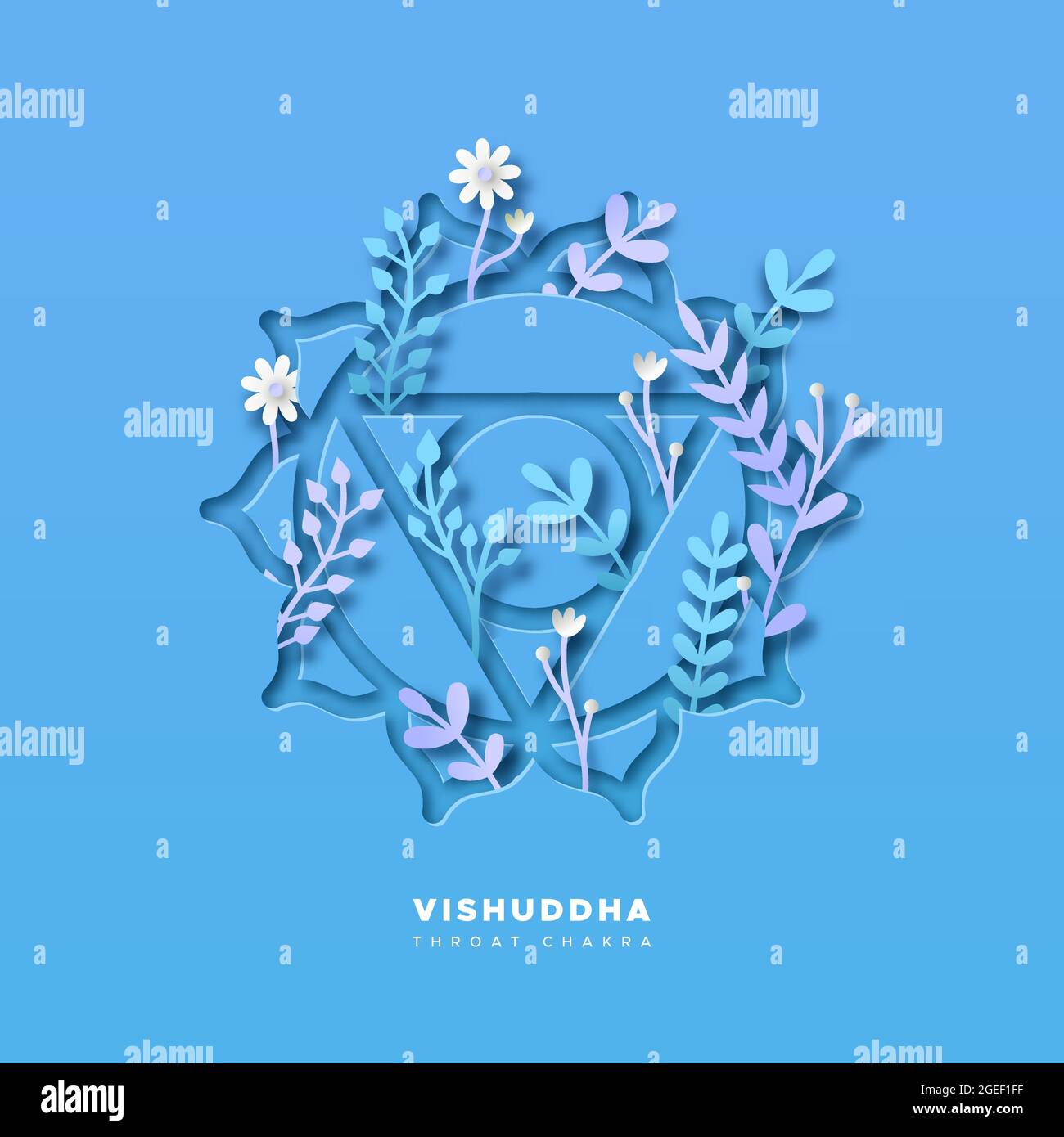 Vishuddha chakra hi-res stock photography and images - Alamy