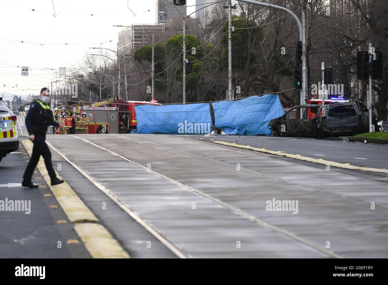 Car explosion melbourne hi-res stock photography and images - Alamy