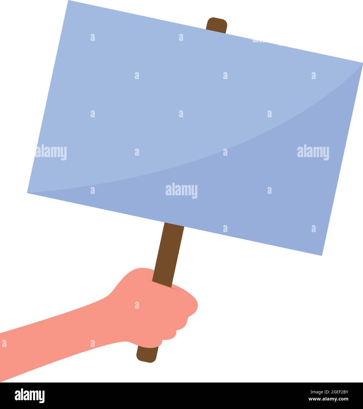 Stick campaign poster Stock Vector Images - Alamy