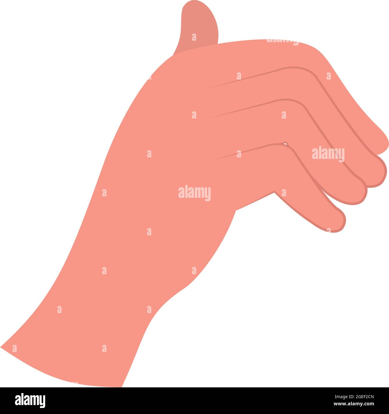 hand waving icon on white background Stock Vector Image & Art - Alamy
