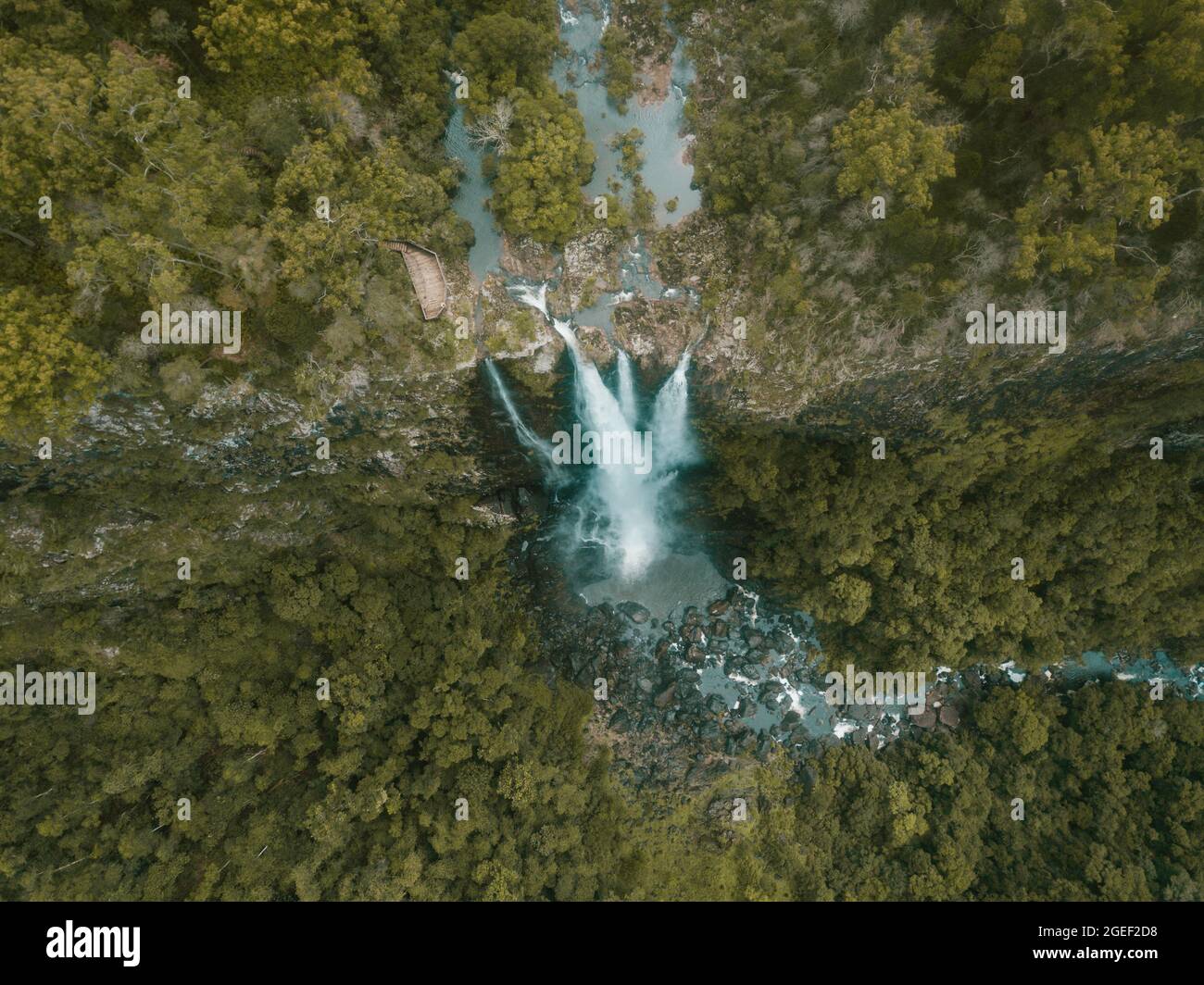 Ellenborough Falls beautiful waterfall landscape NSW Australia Stock ...