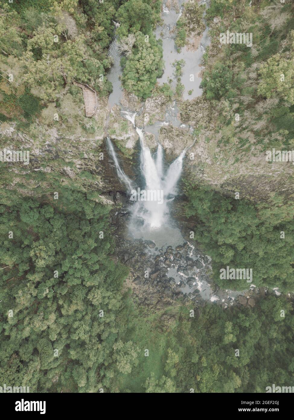 Ellenborough Falls beautiful waterfall landscape NSW Australia Stock ...