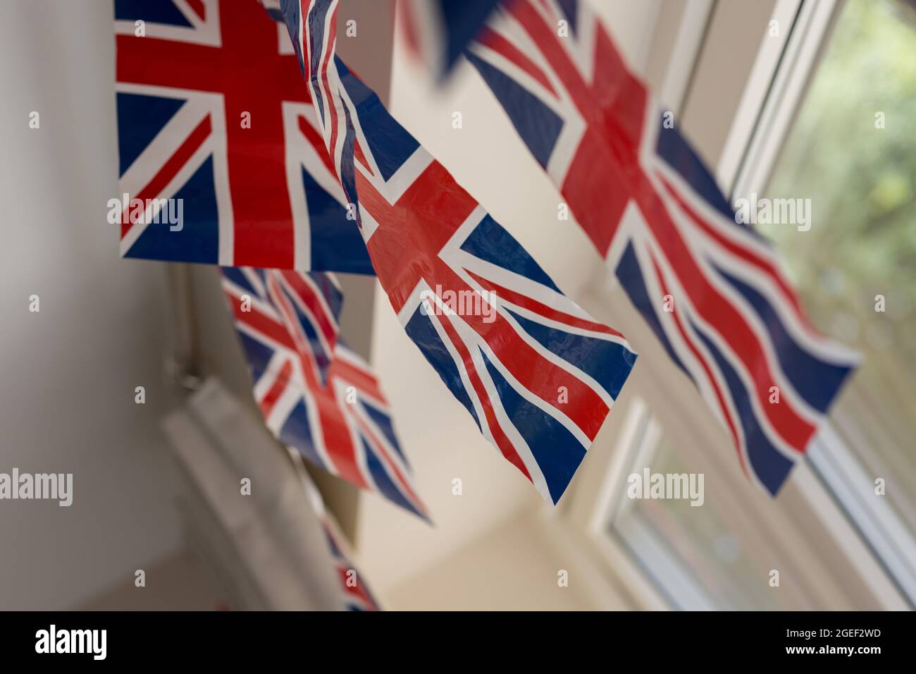 Flags hanging ceiling hi-res stock photography and images - Alamy