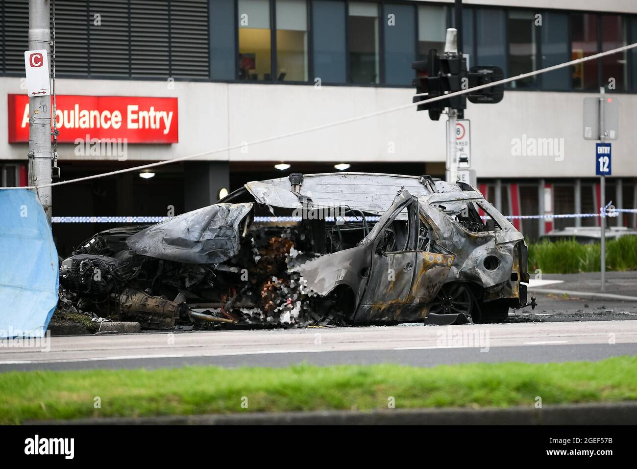 Car explosion melbourne hi-res stock photography and images - Alamy