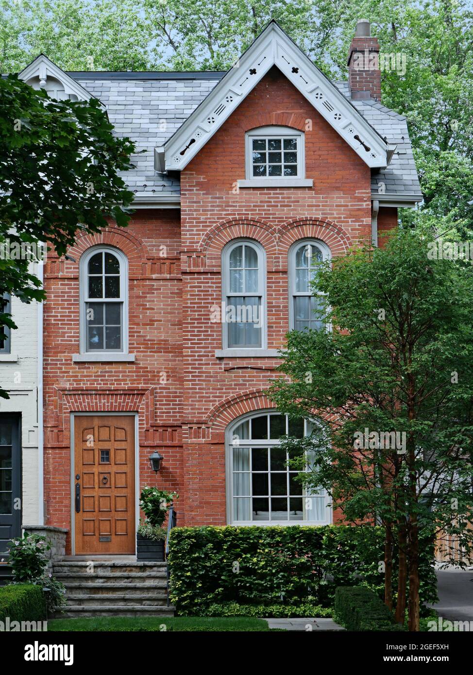 Three Story Brick House