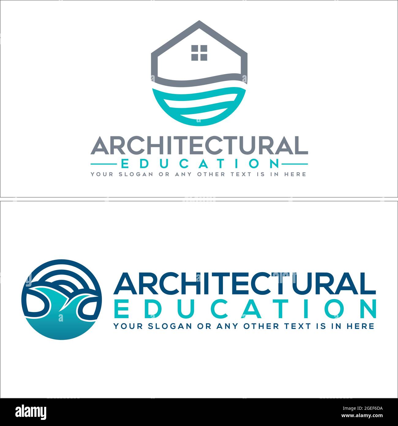 Architectural Real Estate Business Government education logo design ...