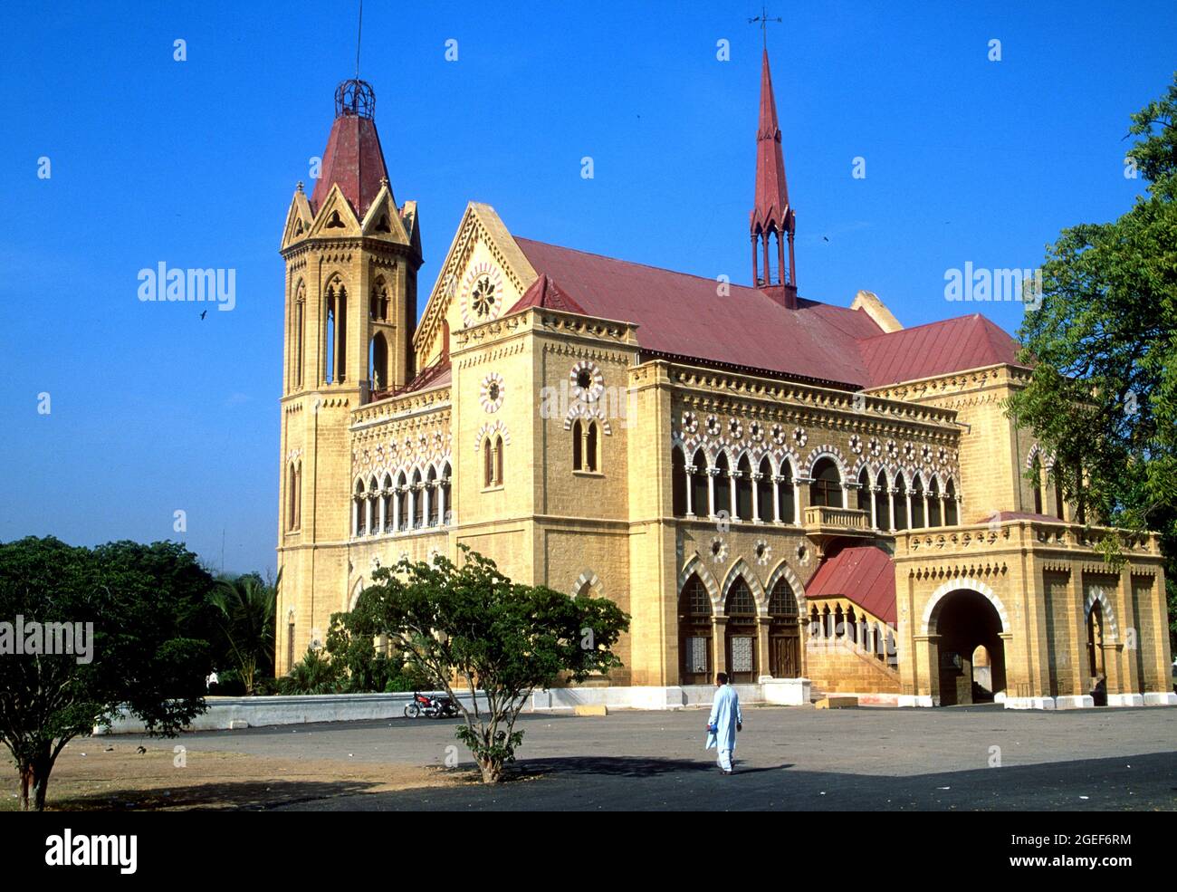 Frere Hall, Karachi built 1865, Karachi, Sindh, Pakistan Stock Photo ...