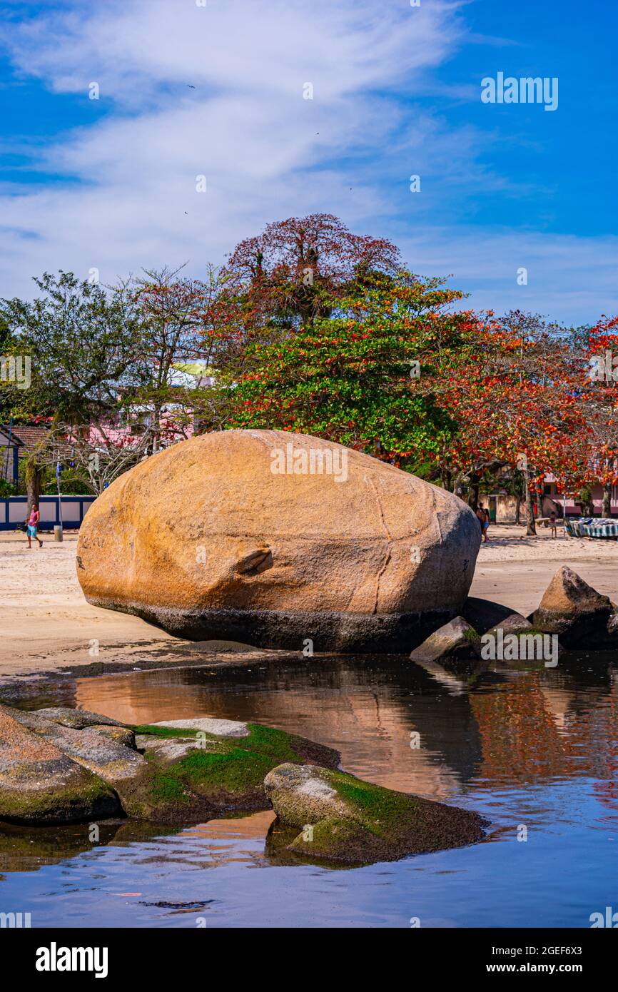 Paqueta Island, Rio de Janeiro, Brazil - CIRCA 2021: Typical urban ...