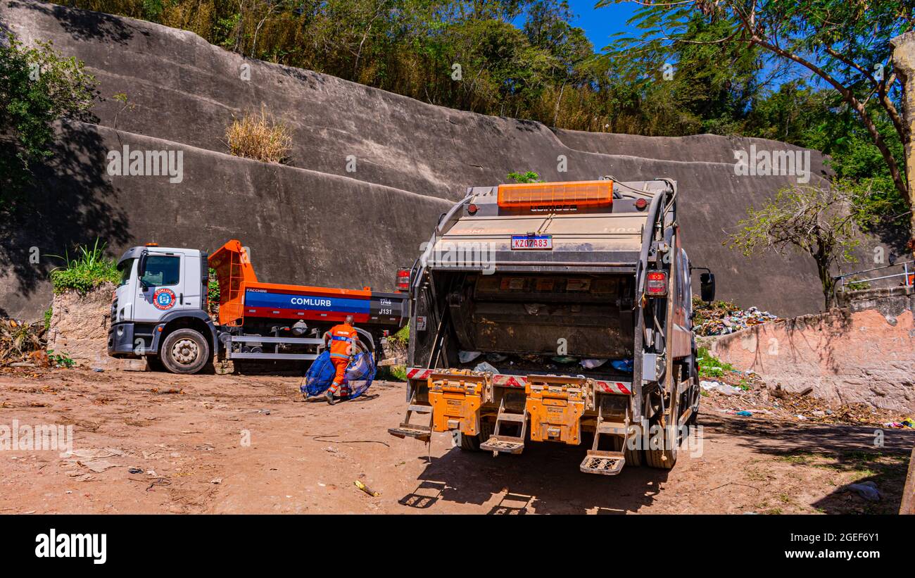 Paqueta Island, Rio de Janeiro, Brazil - CIRCA 2021: Typical urban ...