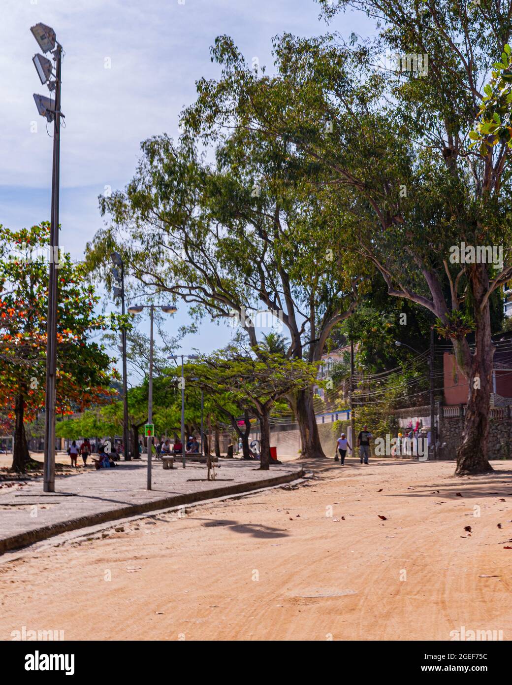 Paqueta Island, Rio de Janeiro, Brazil - CIRCA 2021: Typical urban ...