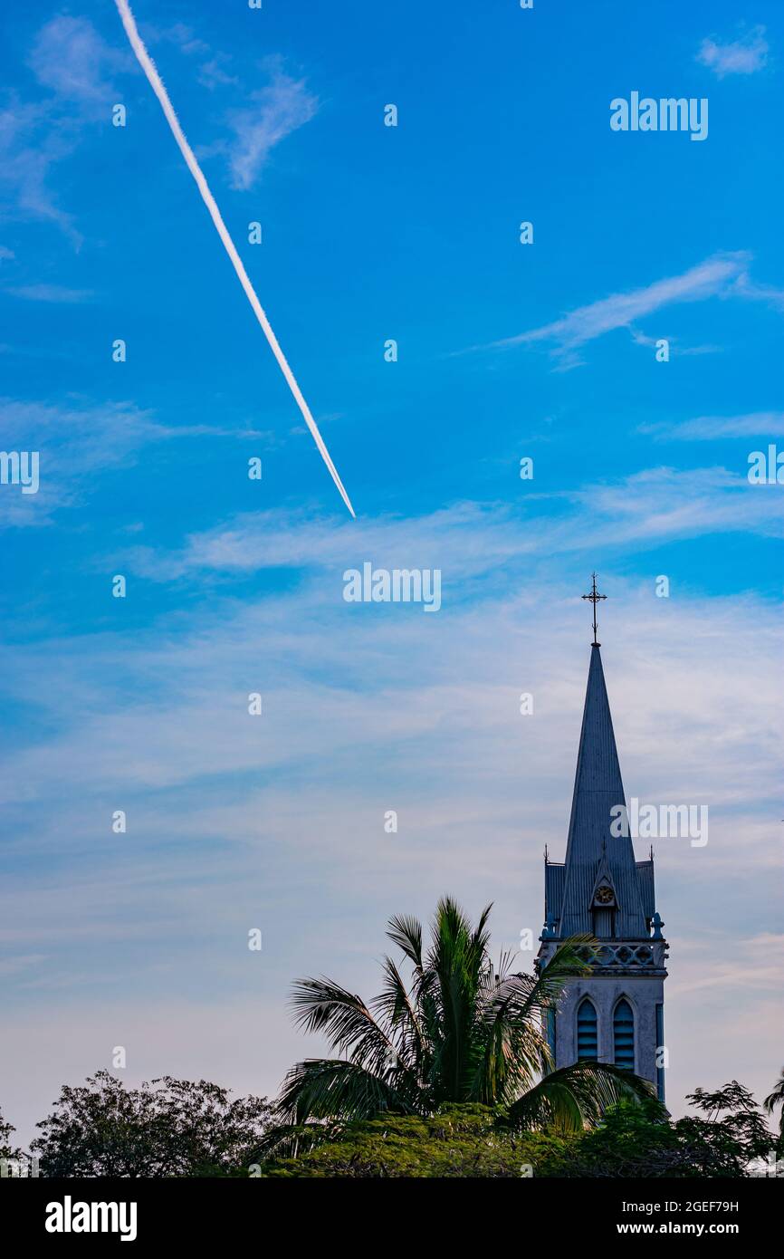 Paqueta Island, Rio de Janeiro, Brazil - CIRCA 2021: Typical urban ...